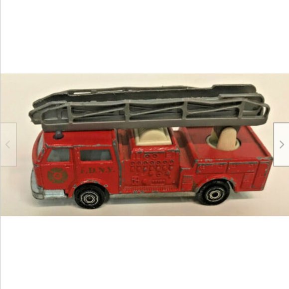 Majorette | Toys | Vintage Majorette Pompier Fire Engine Truck Diecast ...